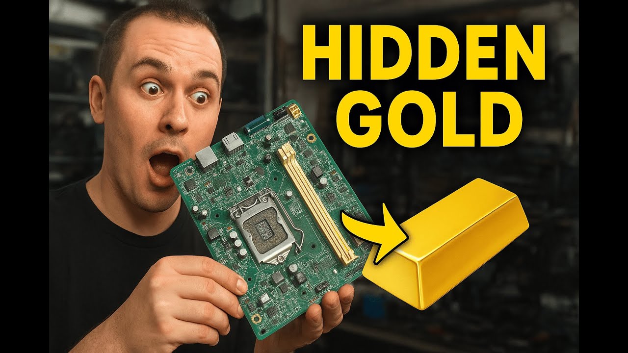 Hidden Gold in Old Computers | Buying Scrap Motherboards for Gold ...