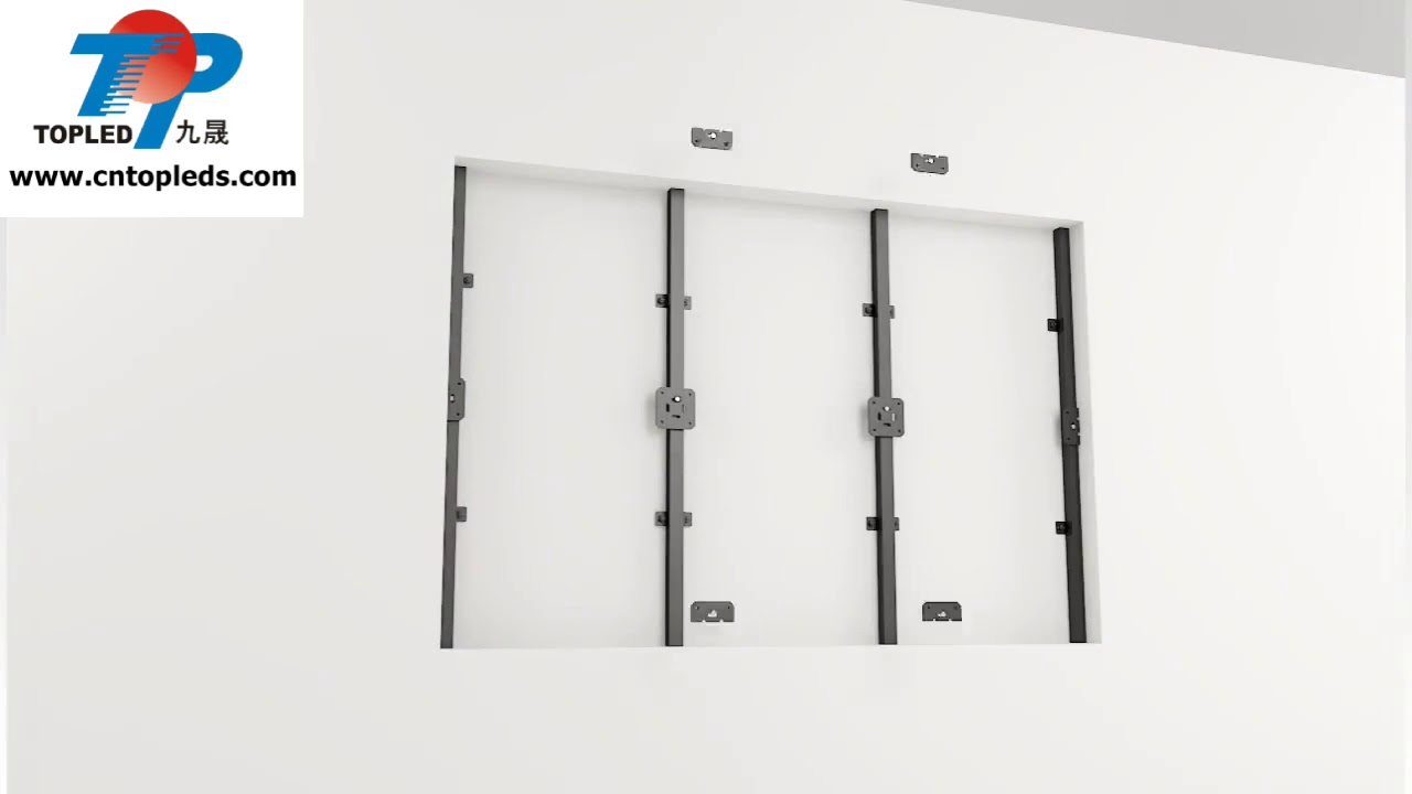 See how to install LED display LED display LED Video wall LED Video ...