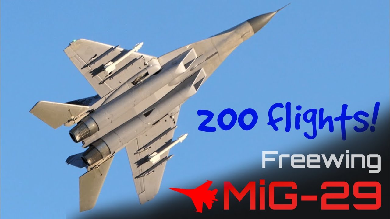 MiG-29 Reaches 200 Flights! ️ 120fps - YouTube