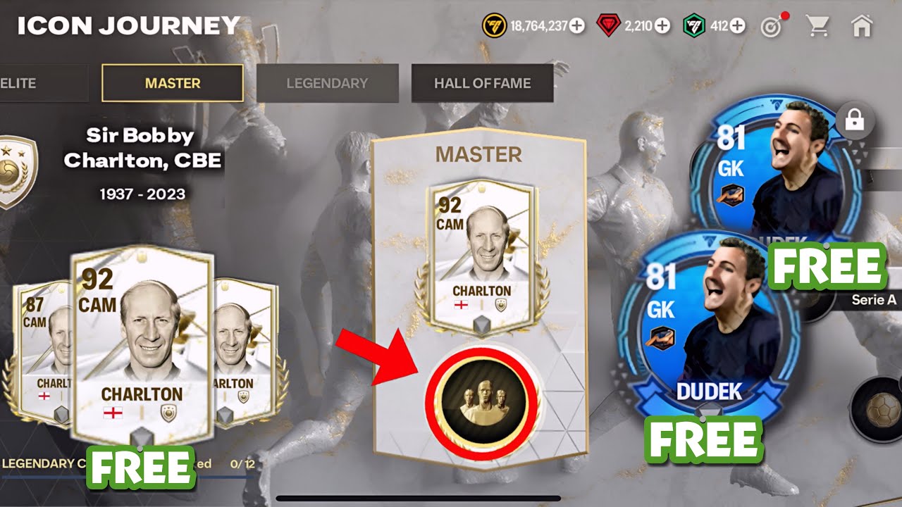 HOW TO CLAIM FREE CHARLTON CARD | FC Mobile new ranking up system | FC ...