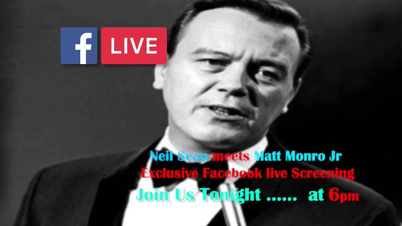 Matt Monro Jr Meets Neil Sean - YouTube