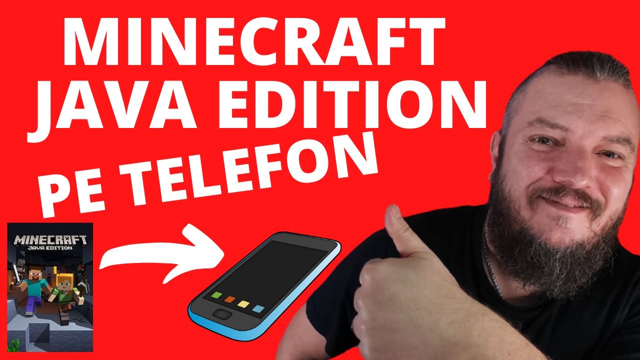 Acum Se Poate! Joaca Minecraft Java Edition pe Telefon - YouTube