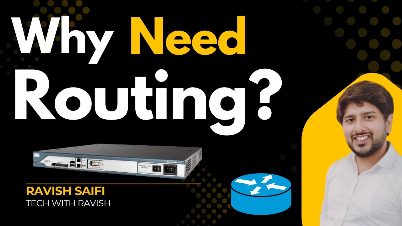 Why We Need Routing in Networks | Introduction to Static Routing - YouTube