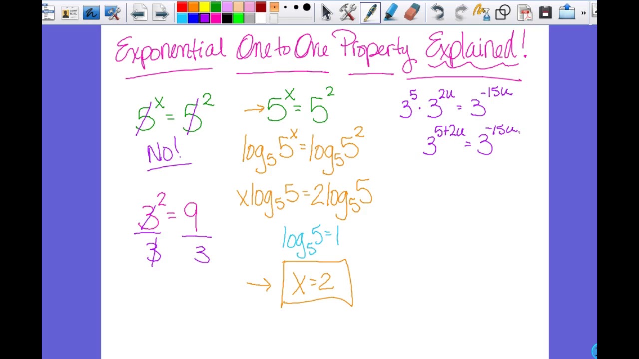 Exp One to One Property EXPLAINED! 3PPC1819 - YouTube
