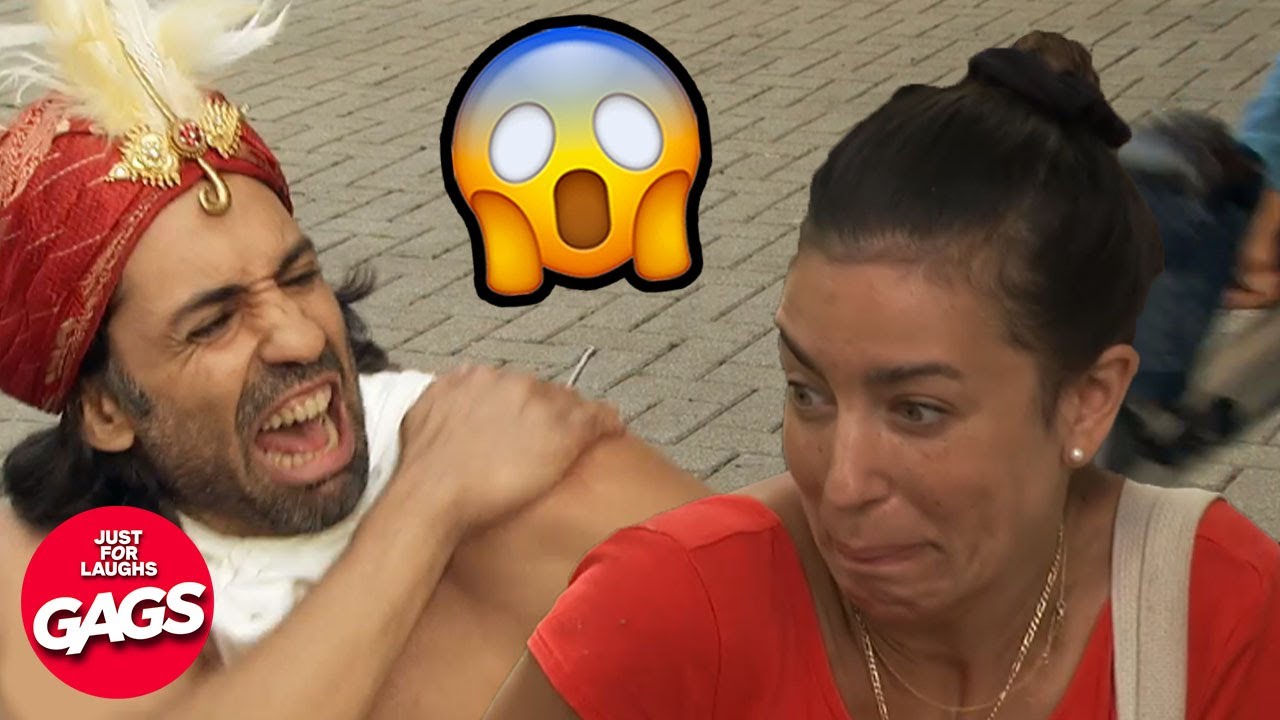 Elle a trouvé ça drôle... | Juste Pour Rire Les Gags - YouTube