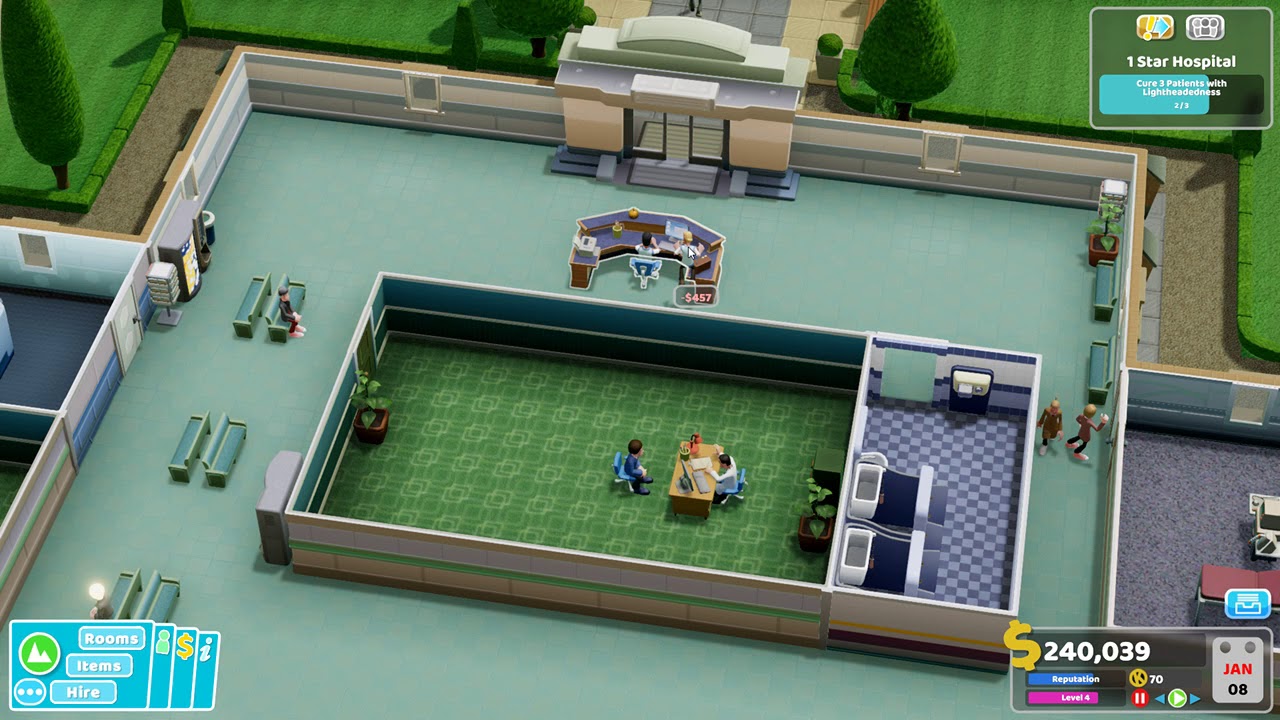 Two Point Hospital Gameplay - Part 2 - YouTube
