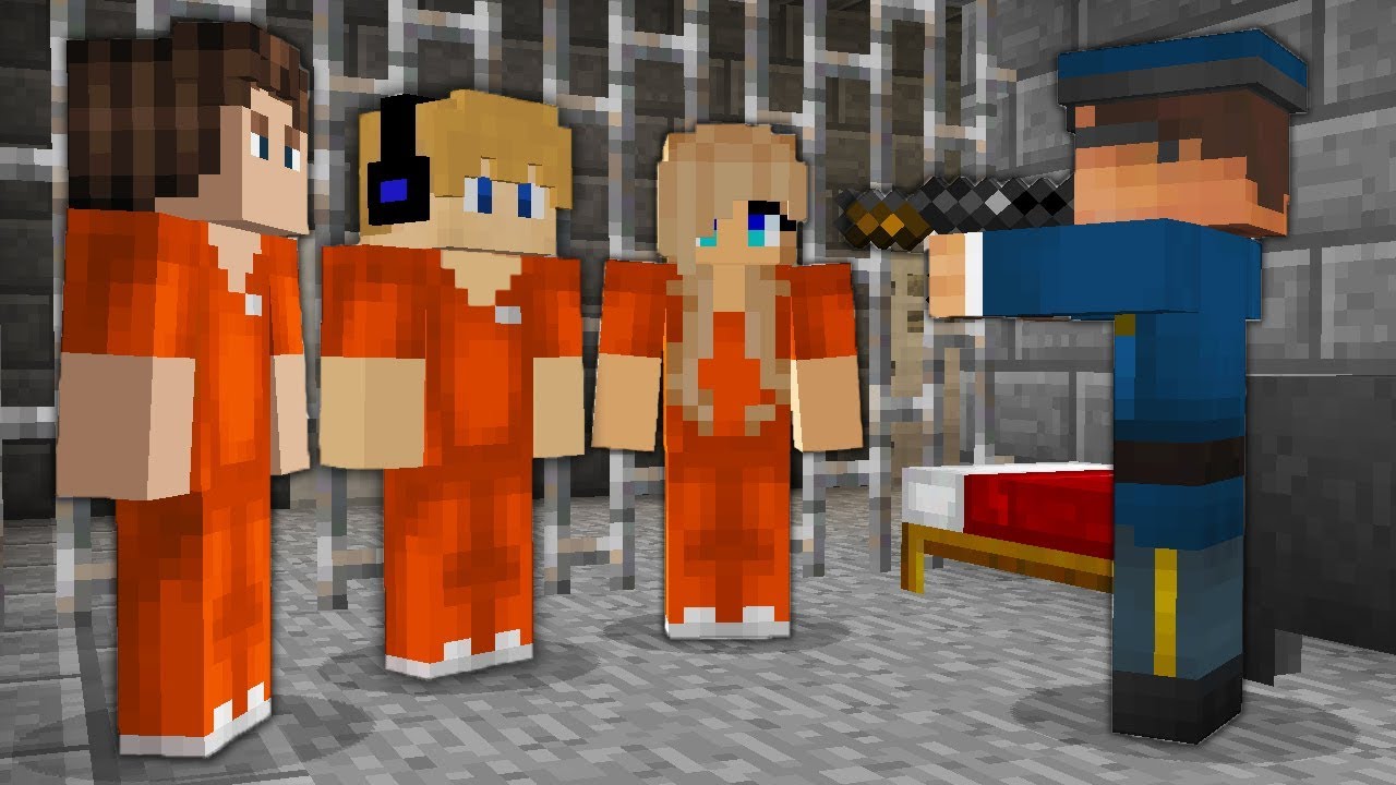 VIRAMOS PRISIONEIROS NO MINECRAFT ! - YouTube