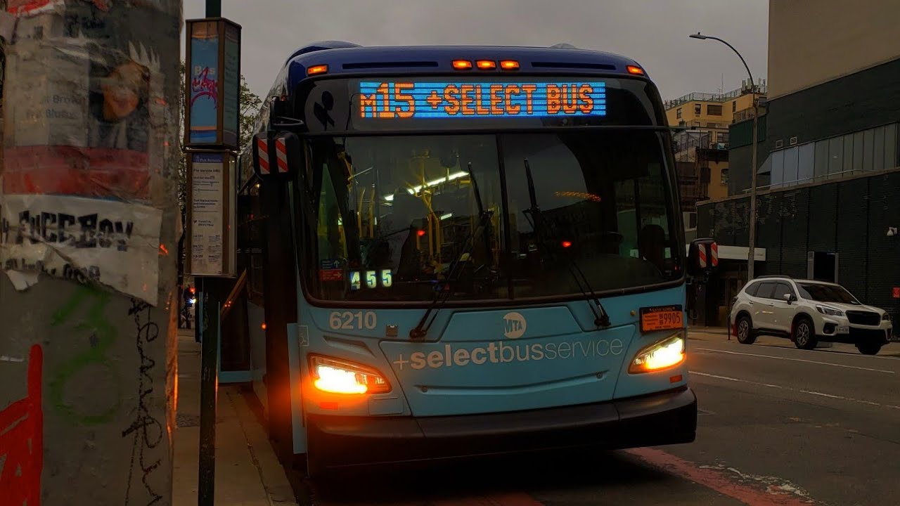 MTA NYCT | Riding 2019 New Flyer XD60 #6210 on the M15-SBS! - YouTube