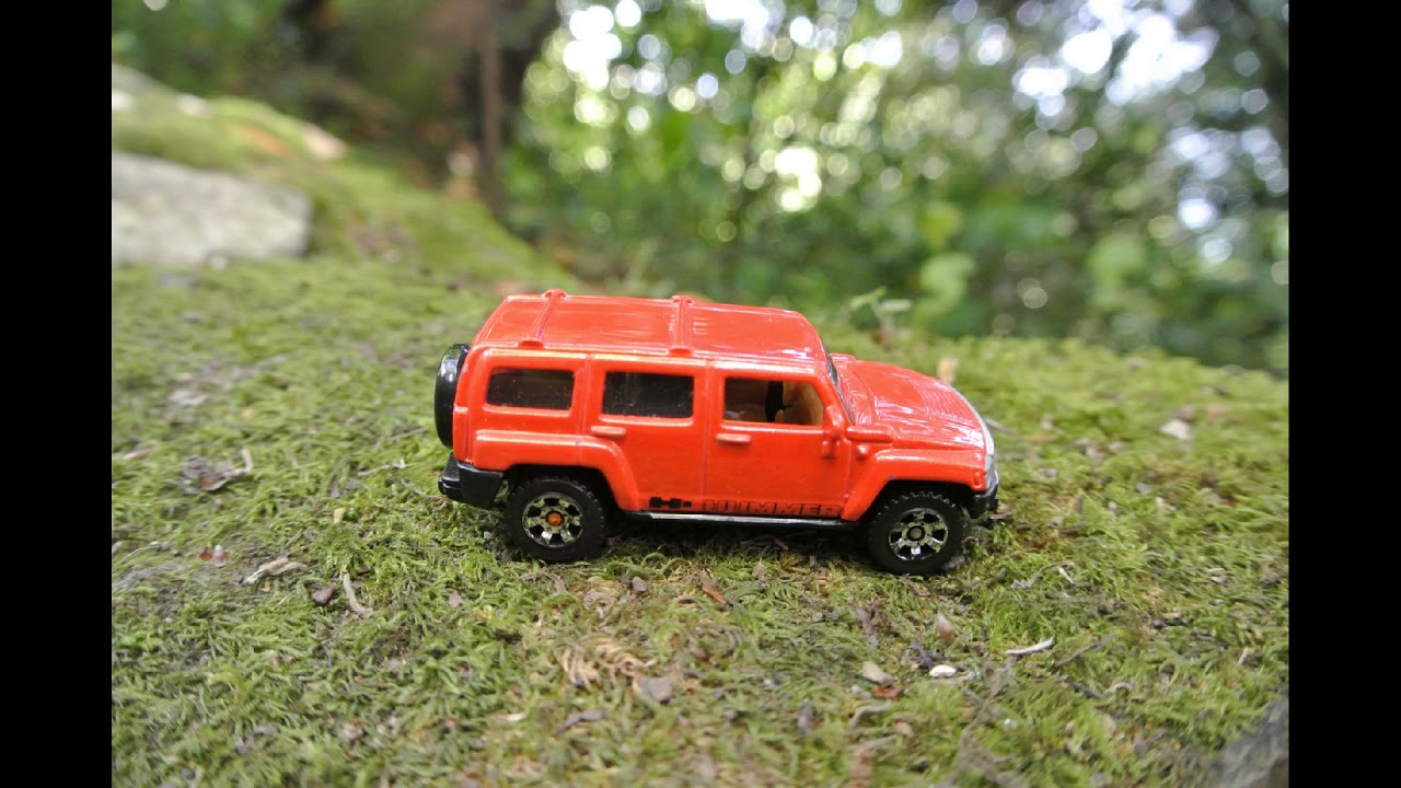 Matchbox Hummer H3 in orange - YouTube
