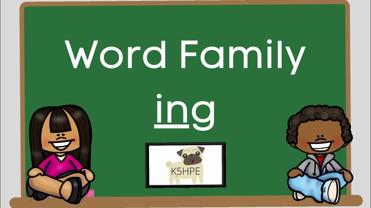 Word Family Ing, Phonics, Phonograms, Reading, Virtual School, Online ...