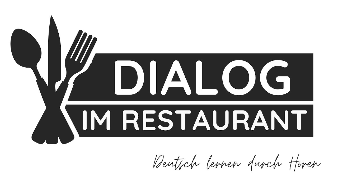 #25 Dialog im Restaurant | Deutsch lernen mit Dialogen | Deutsch lernen ...