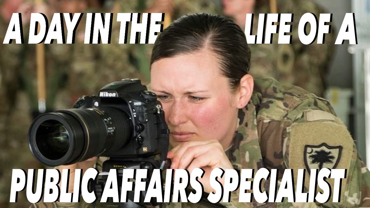 A Day in the Life of a Public Affairs Specialist with the South ...