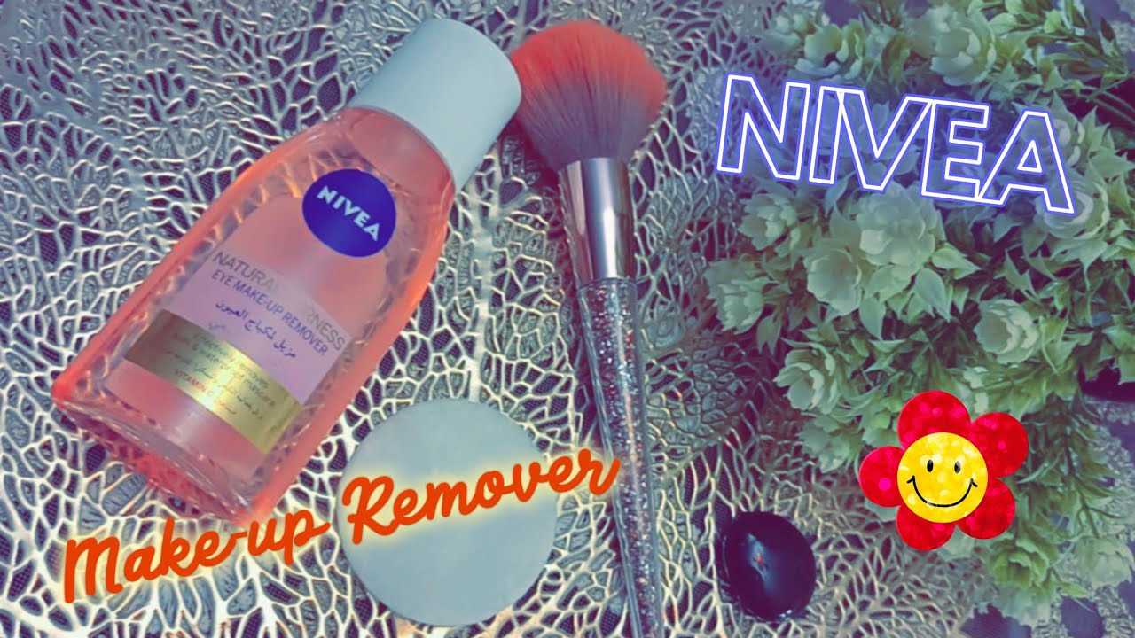 مزيل مكياج نيفيا الوردي للتفتيح Nivea Natural Fairness Eye Makeup Remover Youtube