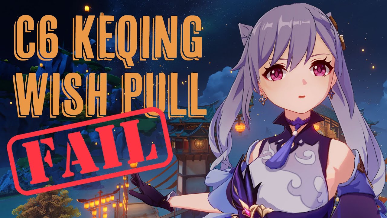 C6 KEQING WISH PULL FAIL! | Stream Highlights | GENSHIN IMPACT - YouTube