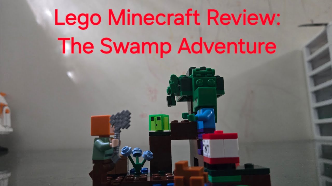 Lego Minecraft Review: The Swamp Adventure - YouTube