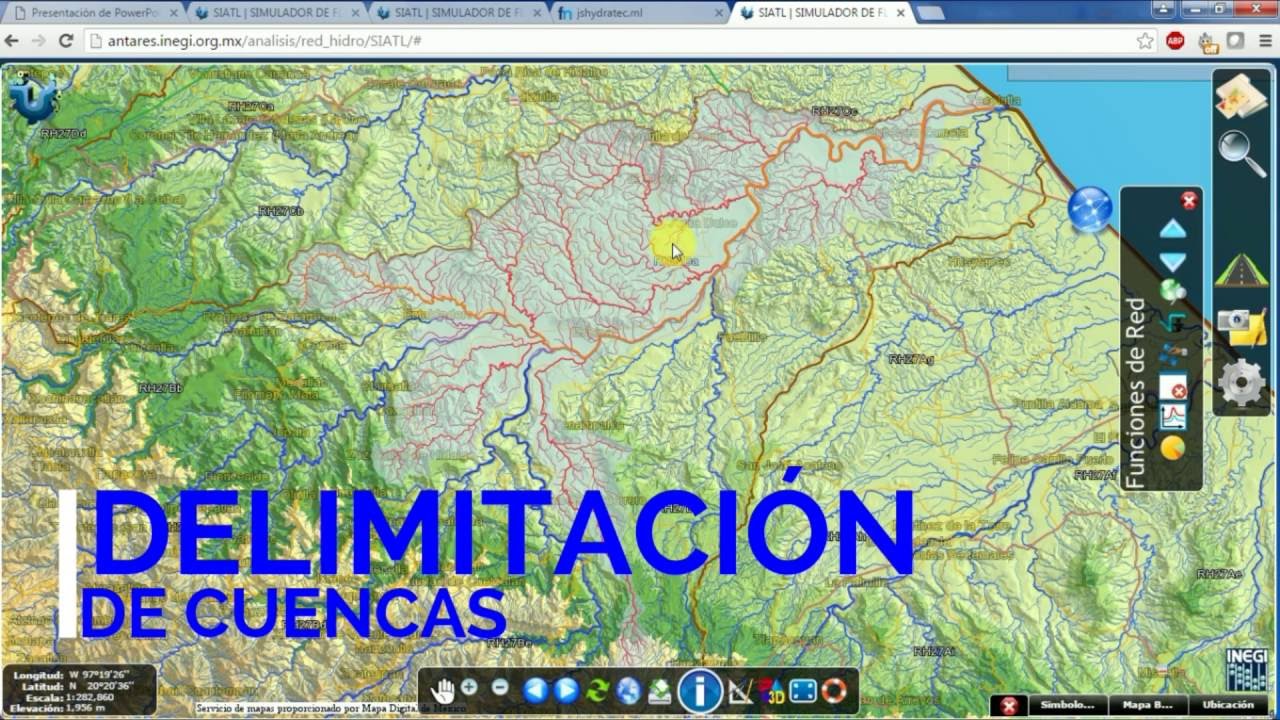 Descargar cuencas hidrográficas de SIATL - YouTube
