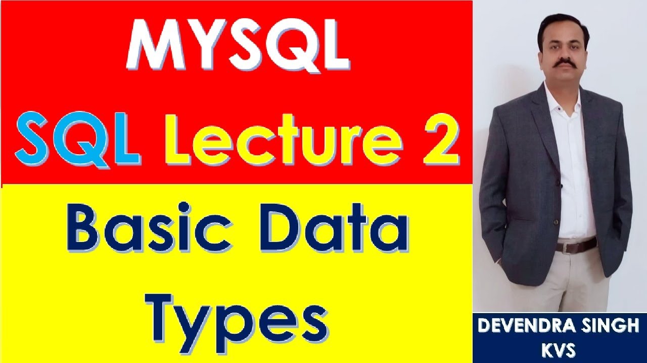 Mysql Basic Data Types Lecture 2 Youtube 0261