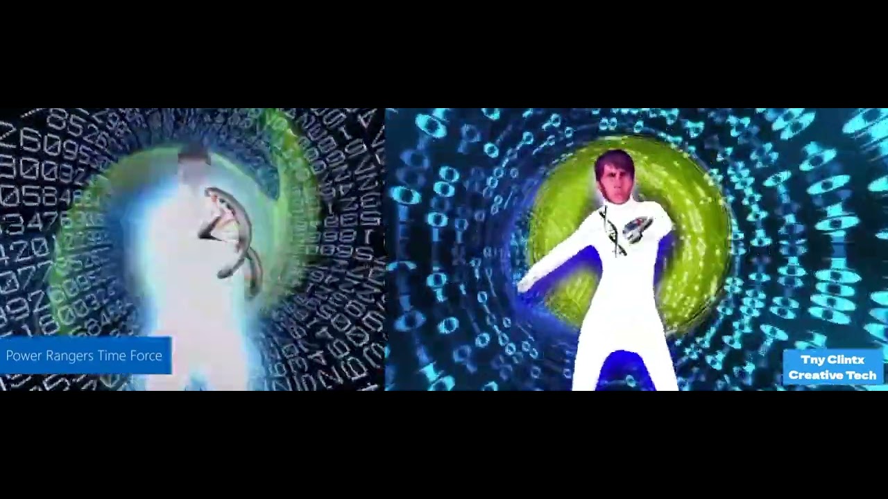 [Comparison] Lucas Vs Josh morphs into Time Force Blue Ranger - YouTube