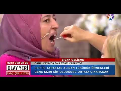 Canlı yayında DNA Testi yaptılar!   Balçiçek İlter’le Olay Yeri