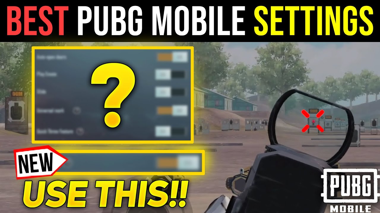 How To Get The Best Settings In PUBG MOBILE/BGMI 2021 | Basic, Graphics ...