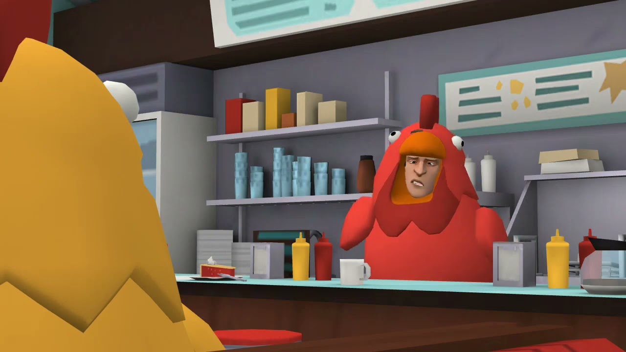 Evil chicken plotagon - YouTube