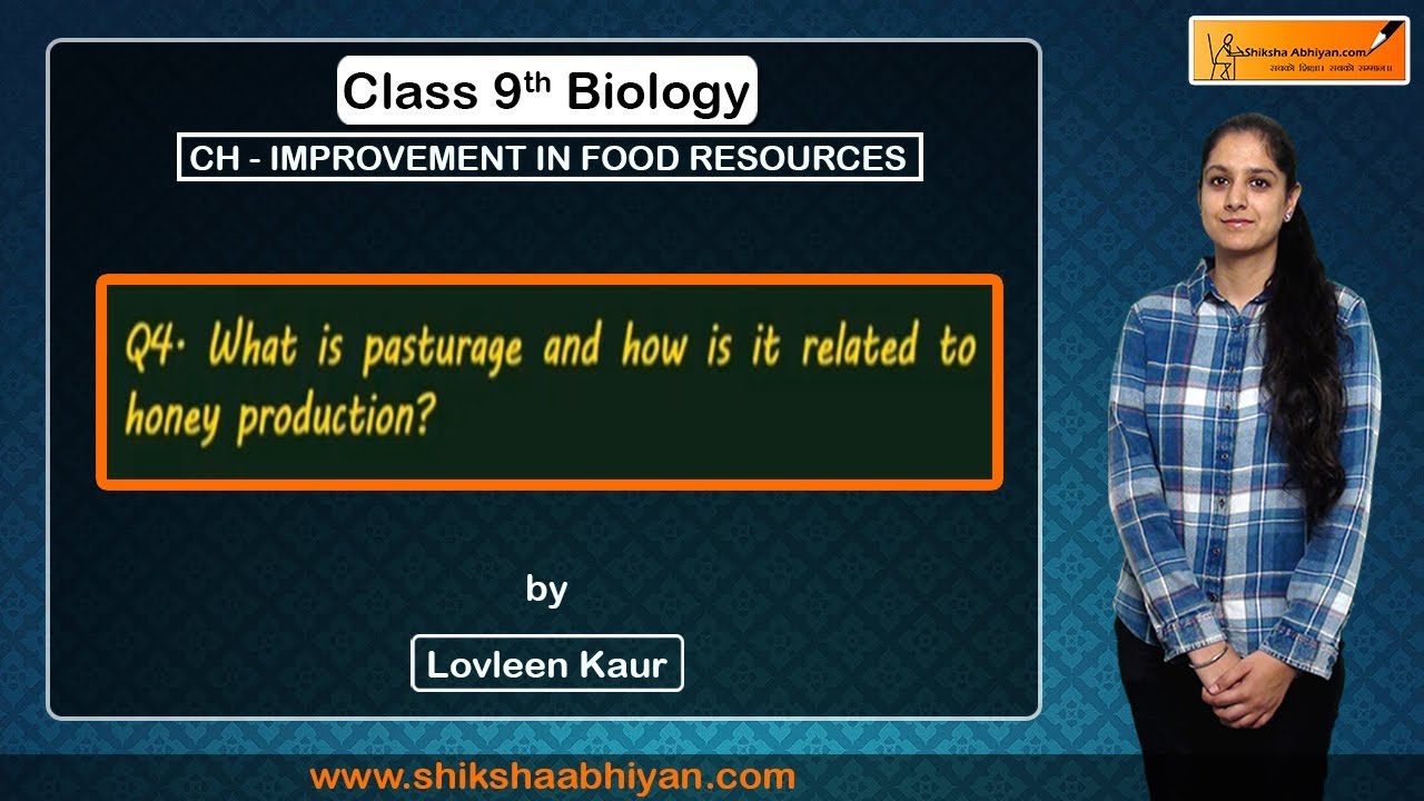 Q4 What is pasturage and how its is related to honey production? - YouTube