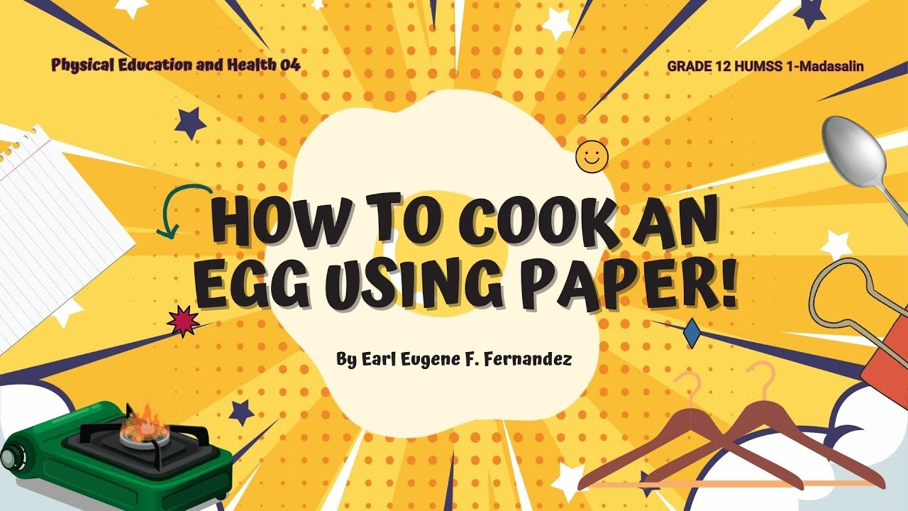 Camping Hacks - How To Cook An Egg Using Paper (Step-by-step)(Easy ...