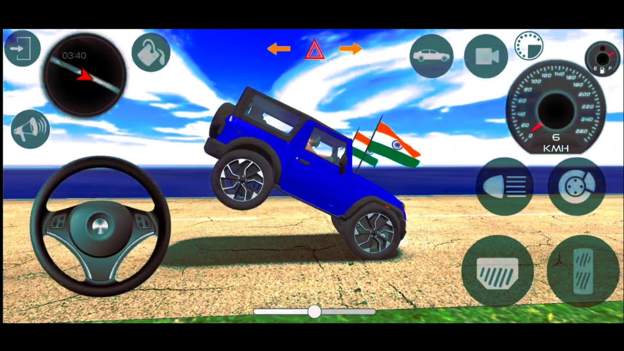 Dollar (Song) Modified Mahindra Bulo Thar😈|| Indian Cars Simulator 3D ...