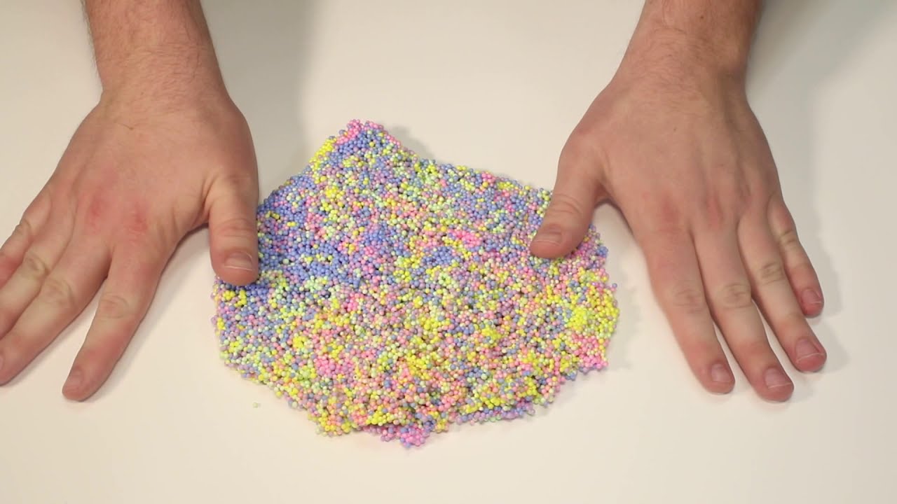 CHIPPY TRIPS! Play Foam Squish and sculpt. No Music ASMR friendly - YouTube