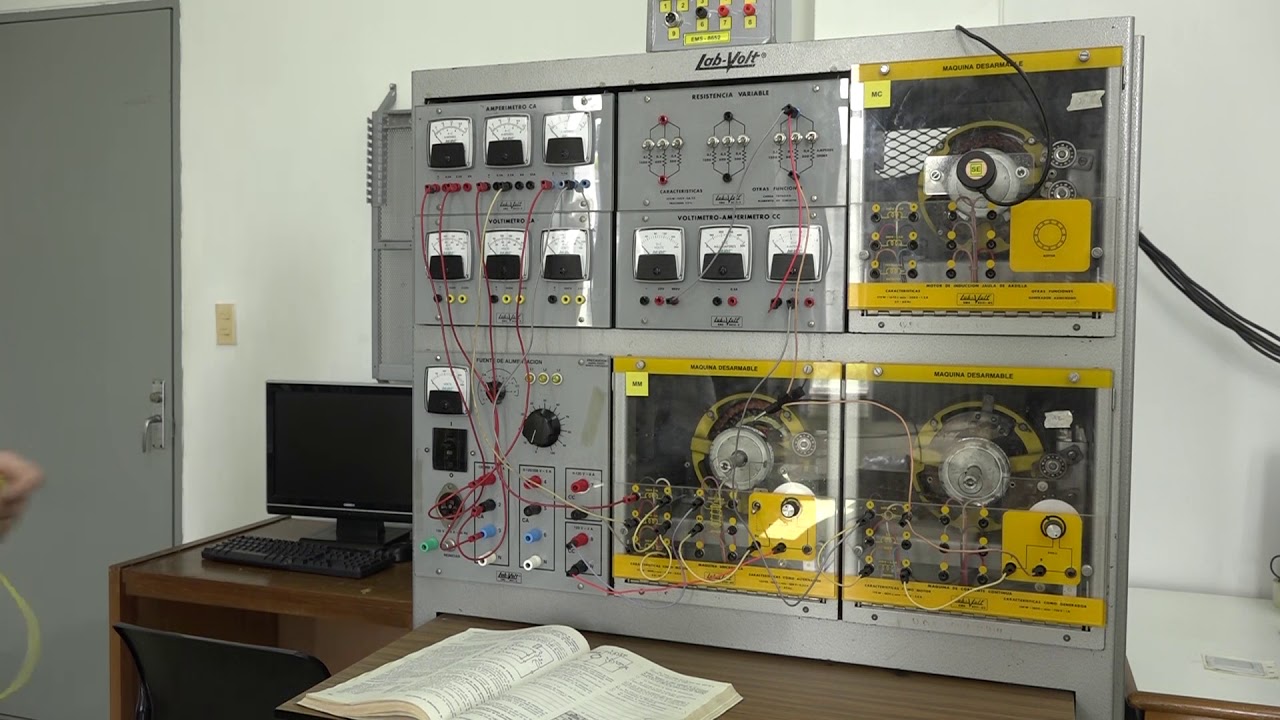 Motores DC en derivacion Lab-Volt - Ing. Francisco Franco - Unicauca ...