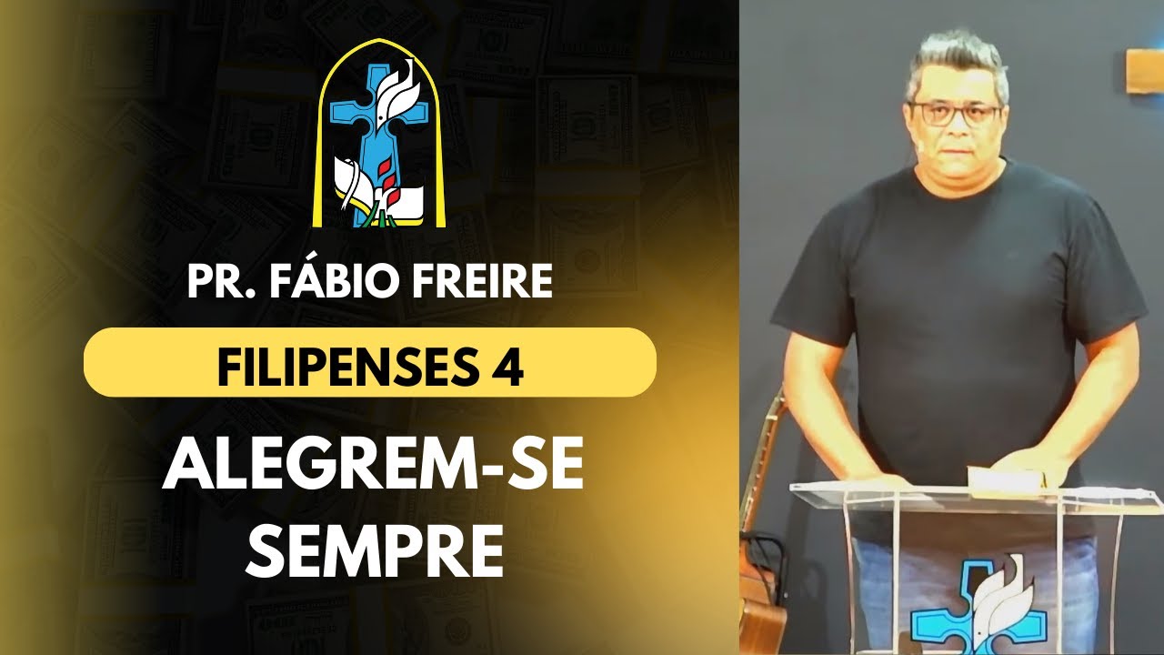 Fábio Freire - Alegrem-se Sempre - Fl4 (14-01-2024) - YouTube