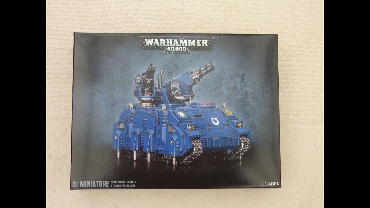 Space Marine Stalker/Hunter unboxing and review (WH40K) - YouTube