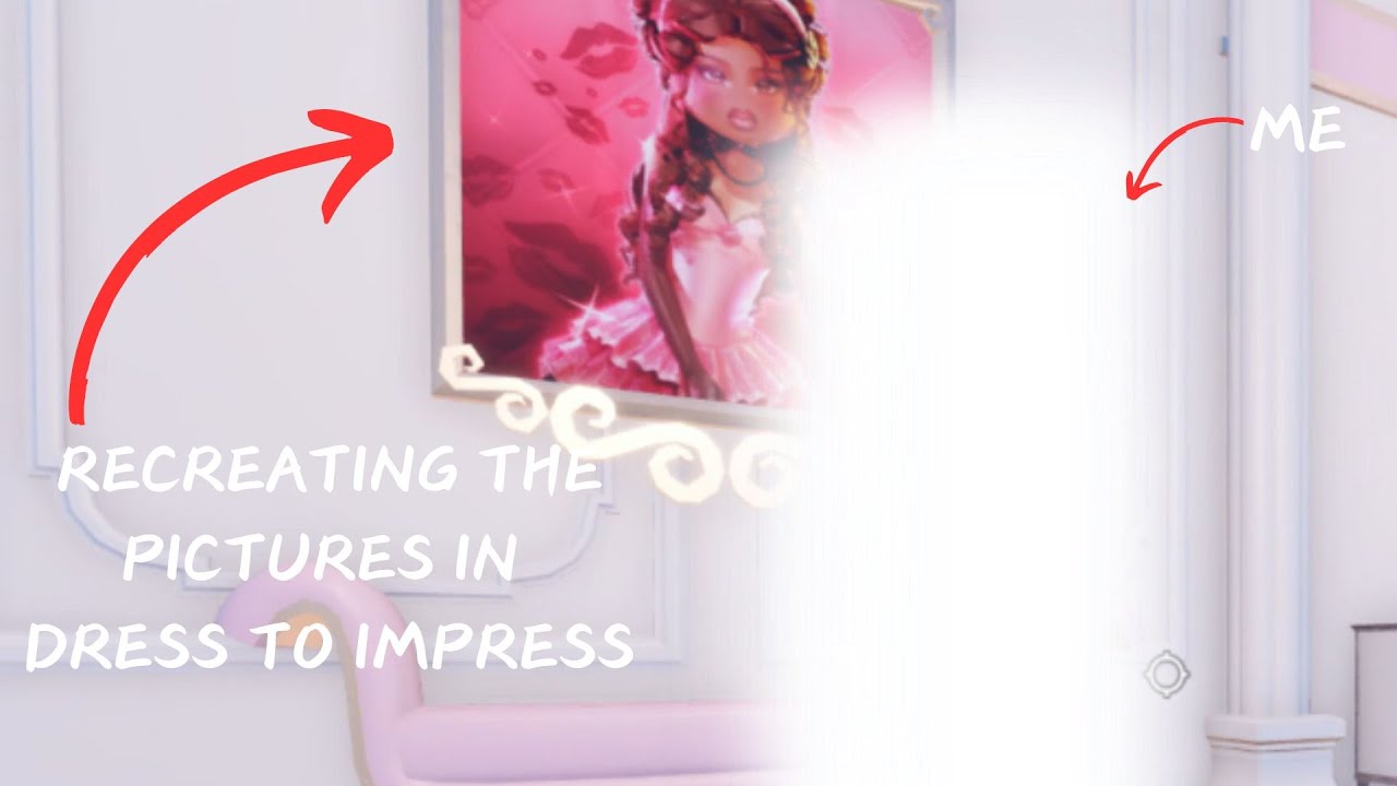 Recreating the Pictures in DRESS TO IMPRESS 💄🎀💎 - YouTube