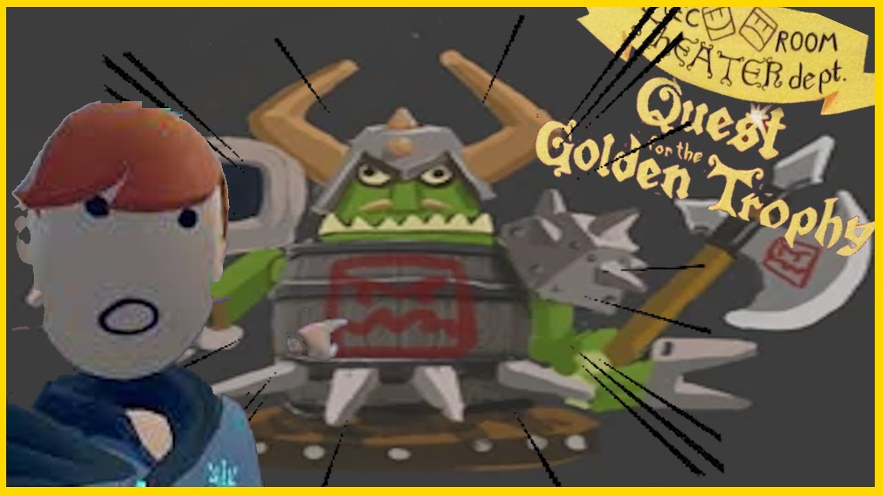 SLAYING THE GOBLIN KING IN REC ROOM | Rec Room VR Golden Trophy - YouTube
