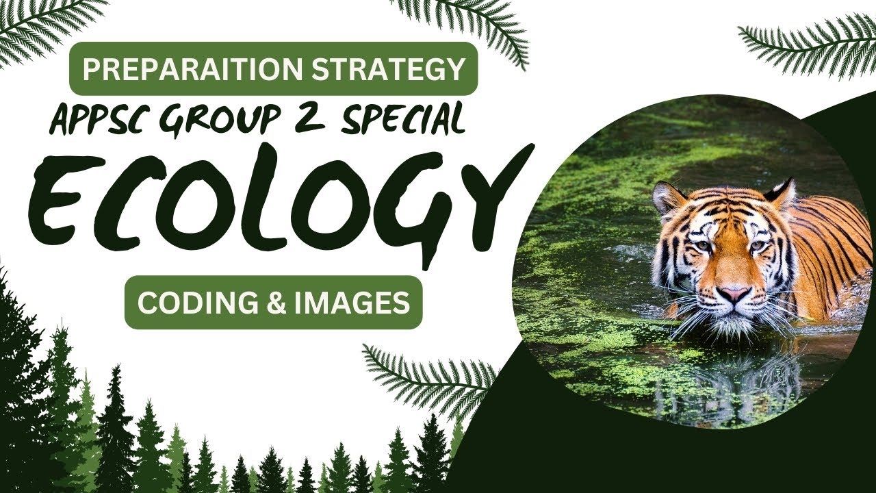 Ecology preparation strategy APPSC Group 2 #appscgroup2syllabus - YouTube