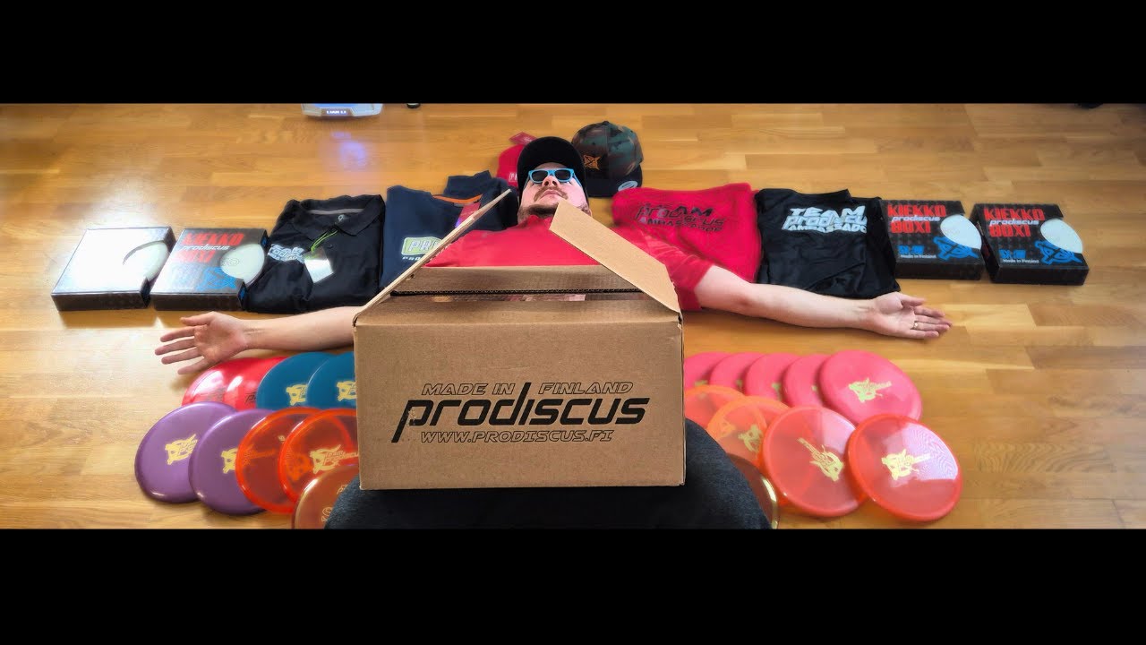 SUURI PRODISCUS UNBOXING | Team Ambassador tilaus - YouTube