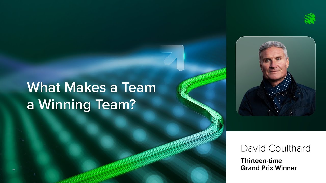 David Coulthard on the Traits of a Winning Team | Spark Engage 2023 ...