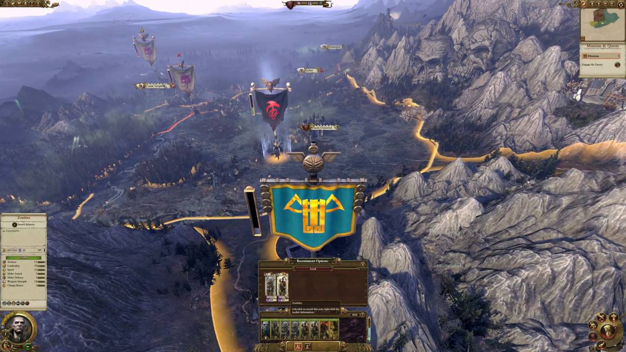 Total War: Warhammer. Ruling The Old World, Vampire Ep. 1 - YouTube