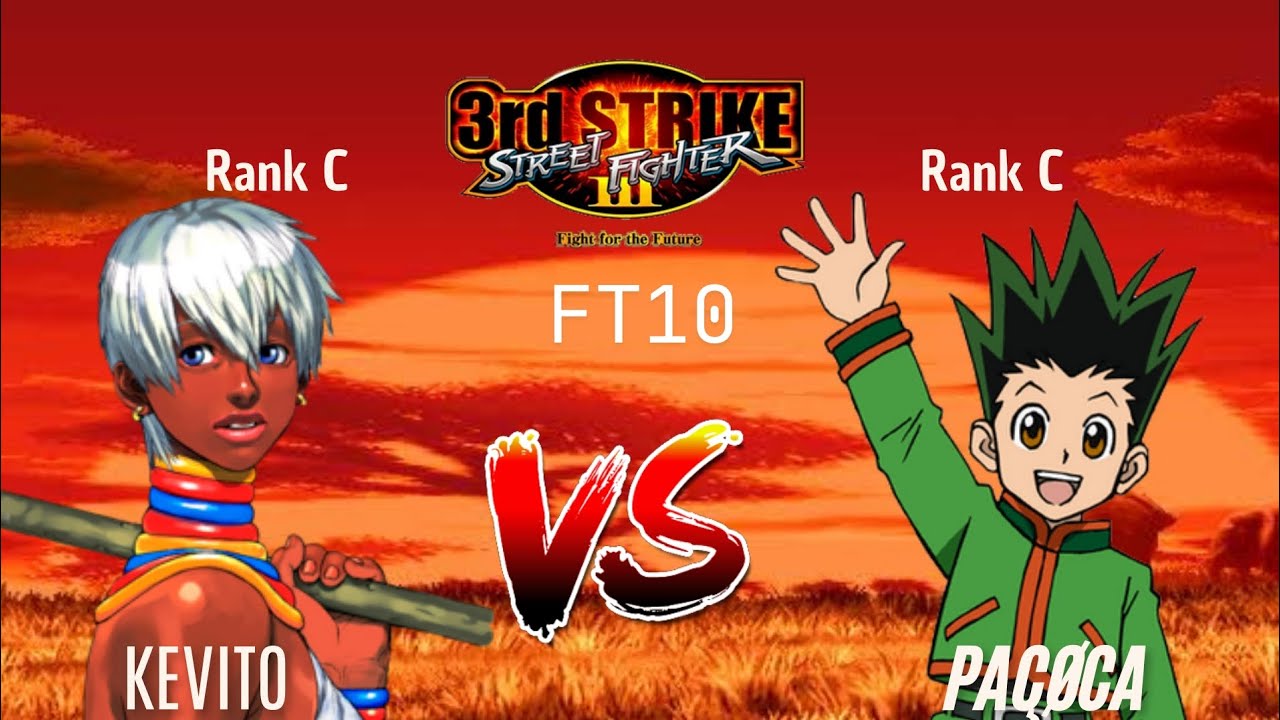 Street Figther III 3rd Strike: Kevito (Elena) vs (PAÇØCA) Akuma FT10 ...