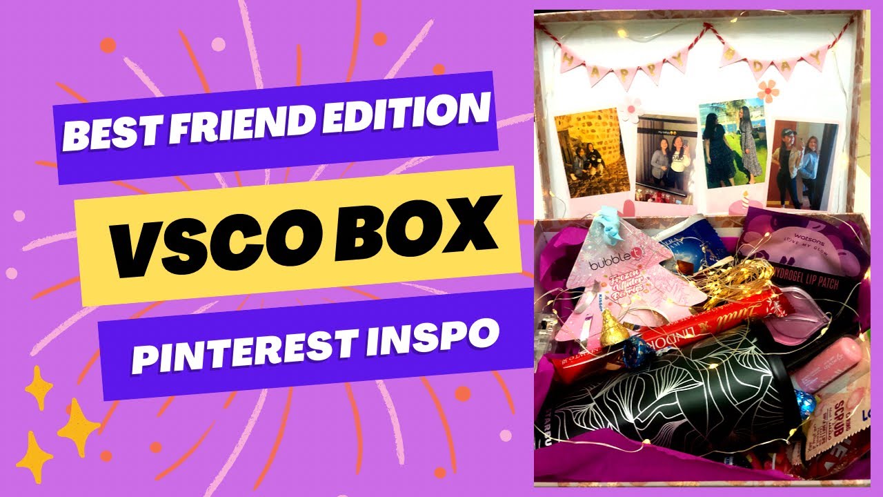 How to make VSCO Box ( Best friend edition) || Pinterest inspired ...