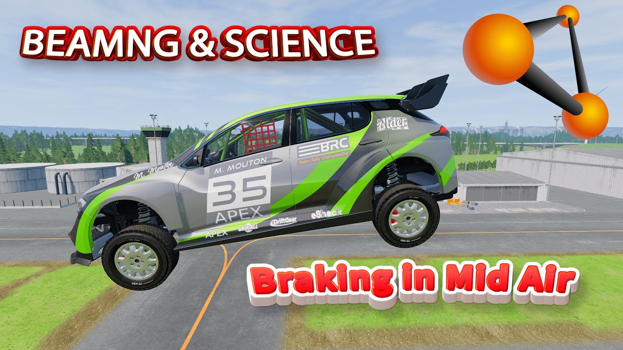 BeamNG & Science - Breaking in Mid Air - YouTube
