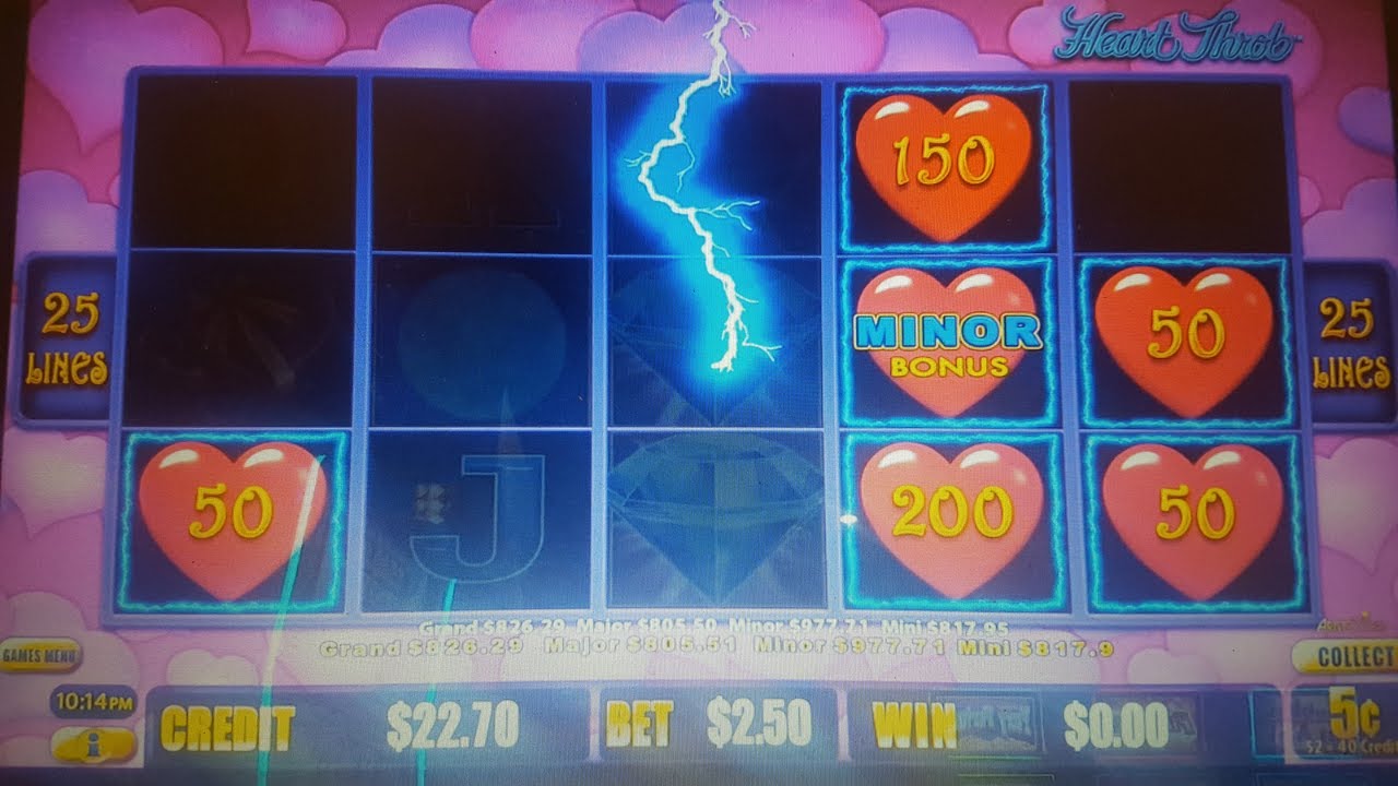 LANDED THE MINOR JACKPOT On Heart Throb - YouTube