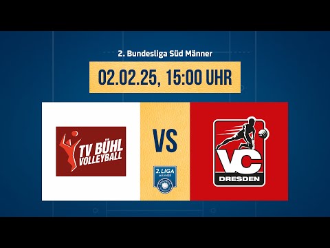 TV Bühl – Dentalservice Gust VC Dresden (2. Volleyball Bundesliga Süd M 24/25)