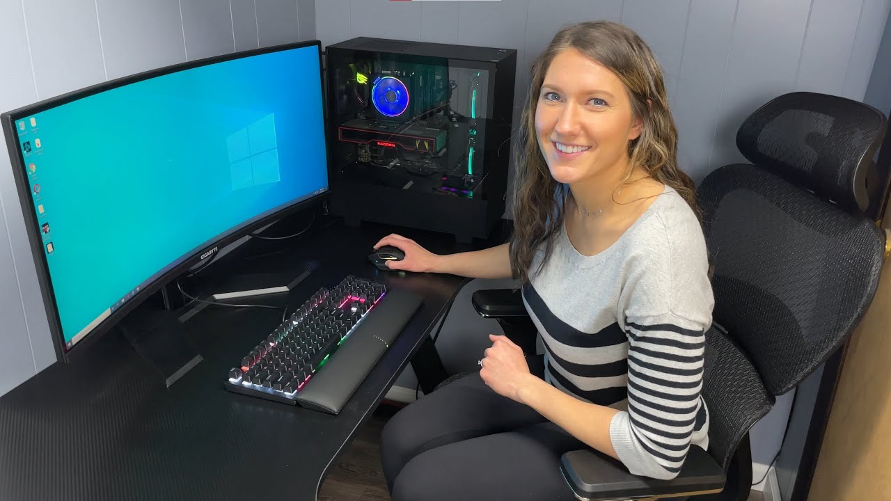 OUR NEW GAMING SETUP! - YouTube