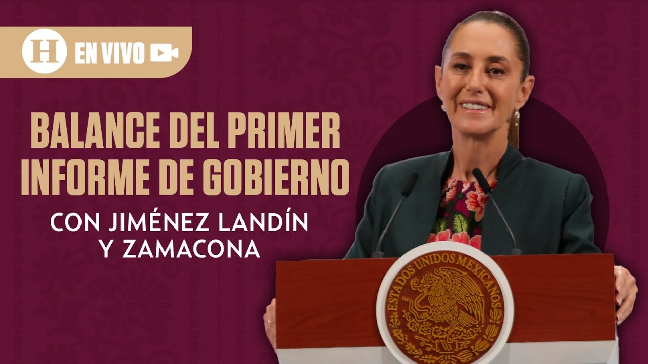 Balance del Primer Informe de Gobierno con Jiménez Landín y Zamacona ...