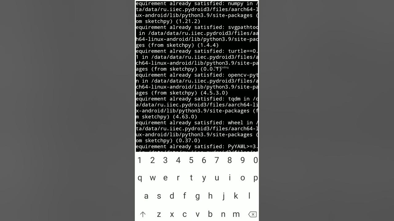 How To Use Sketchpy Python Library In Android Pydroid3 Python In Android Pydroid3 Turtle 