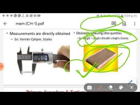 Mechanical Engineering measurement Ch 1 introduction of measurement ...