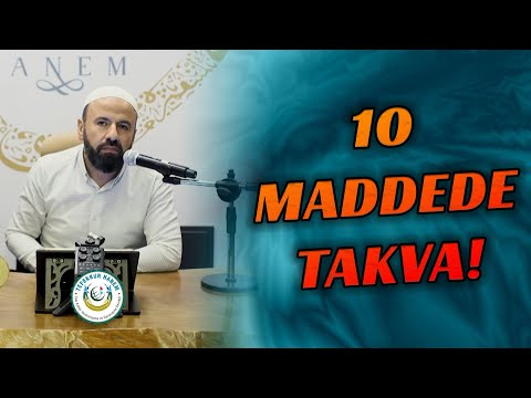 10 MADDEDE TAKVA! | BUNLAR CENNETE GÖTÜREN AMELLER!