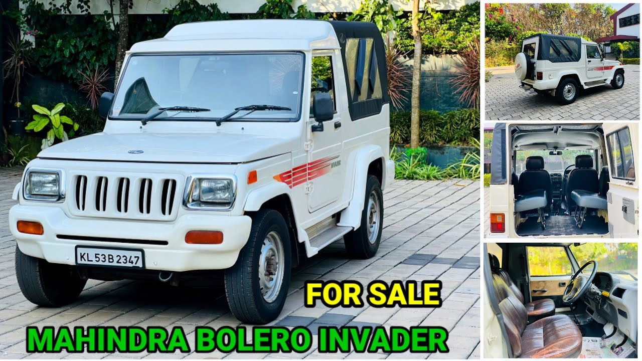 Mahindra Bolero invader sale | Used car | Second hand Car - YouTube