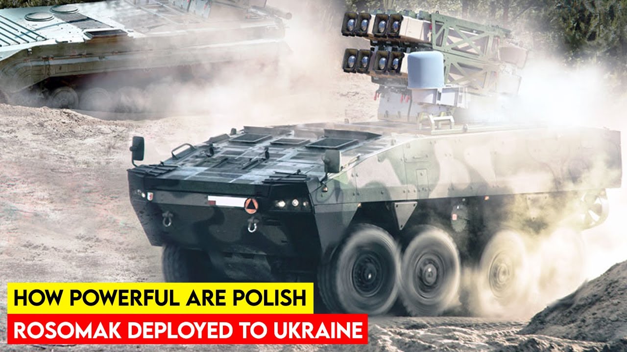 How Powerful are Polish Rosomak APCs Deployed to Ukraine - YouTube